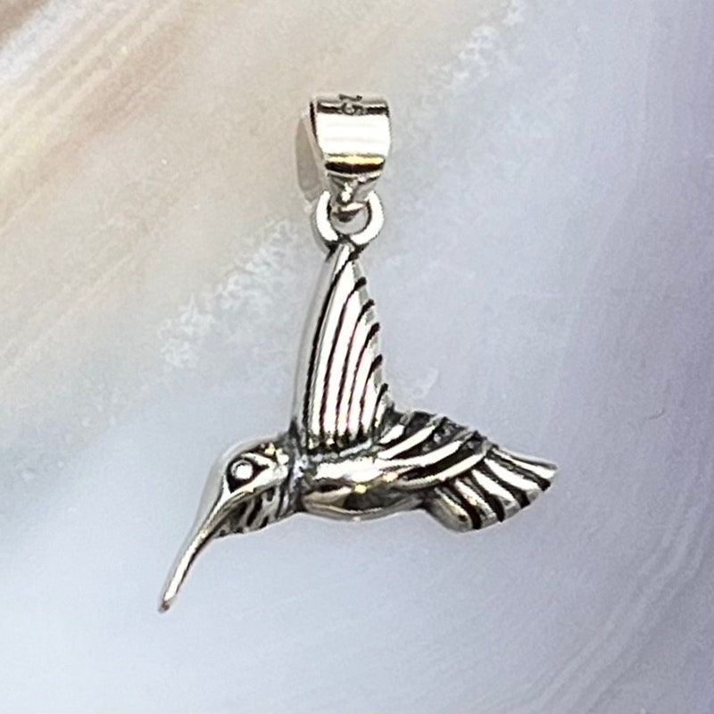 Hummingbird Charm - Etsy