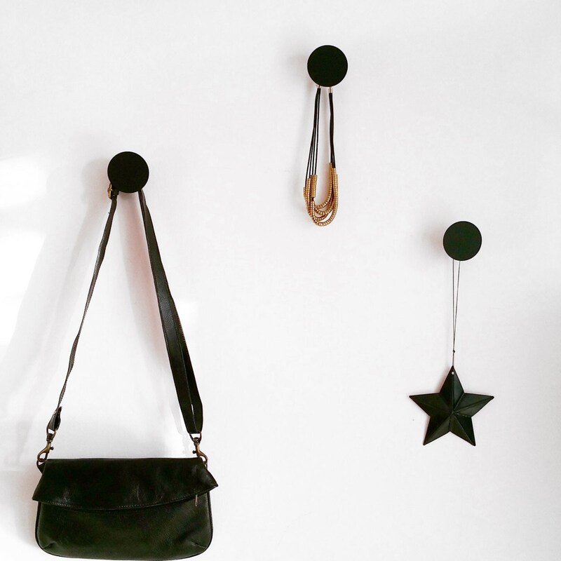 Black Wall Hooks - Etsy