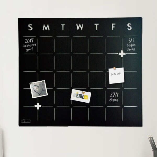 Chalkboard Calendar - Etsy