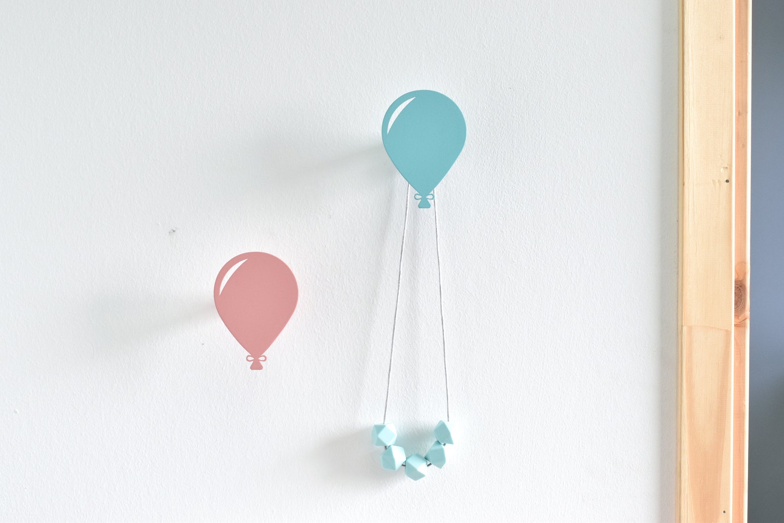 Balloon Wall Hooks Balloon Wall Hanging Baby Shower Gift | Etsy
