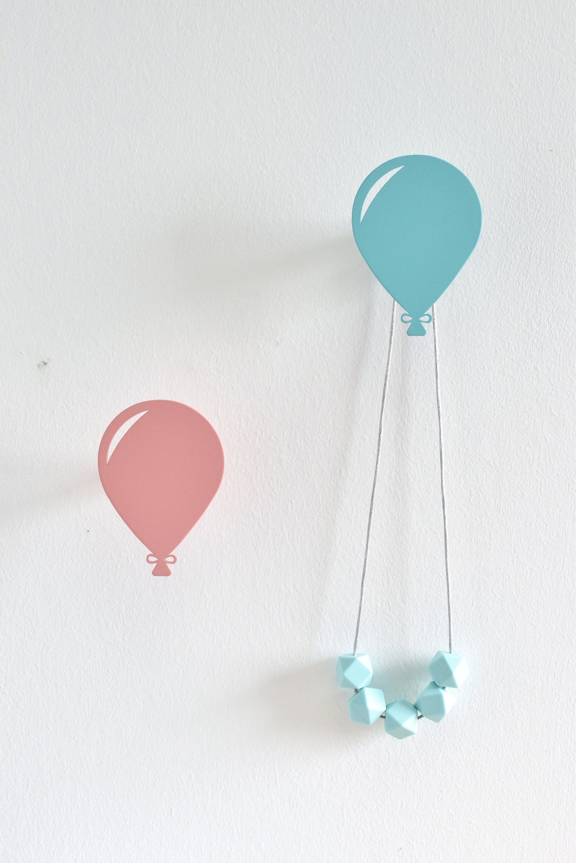 Balloon Wall Hooks Balloon Wall Hanging Baby Shower Gift | Etsy