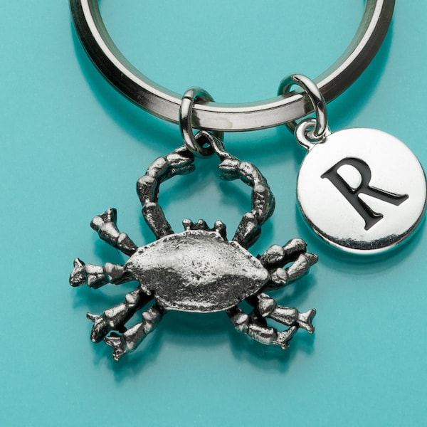 Crab Keychain - Etsy