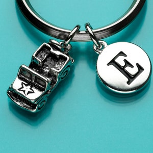 Army Jeep Keychain, Army Jeep Key Ring, Car Charm, Initial Keychain ...