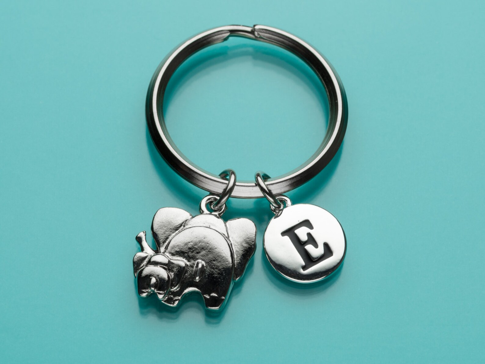 Elephant Backsides Keychain Elephant Mom and Baby Key Ring | Etsy