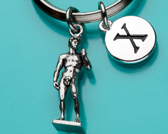 Michelangelo's David Keychain, Michelangelo's David Key Ring, David ...