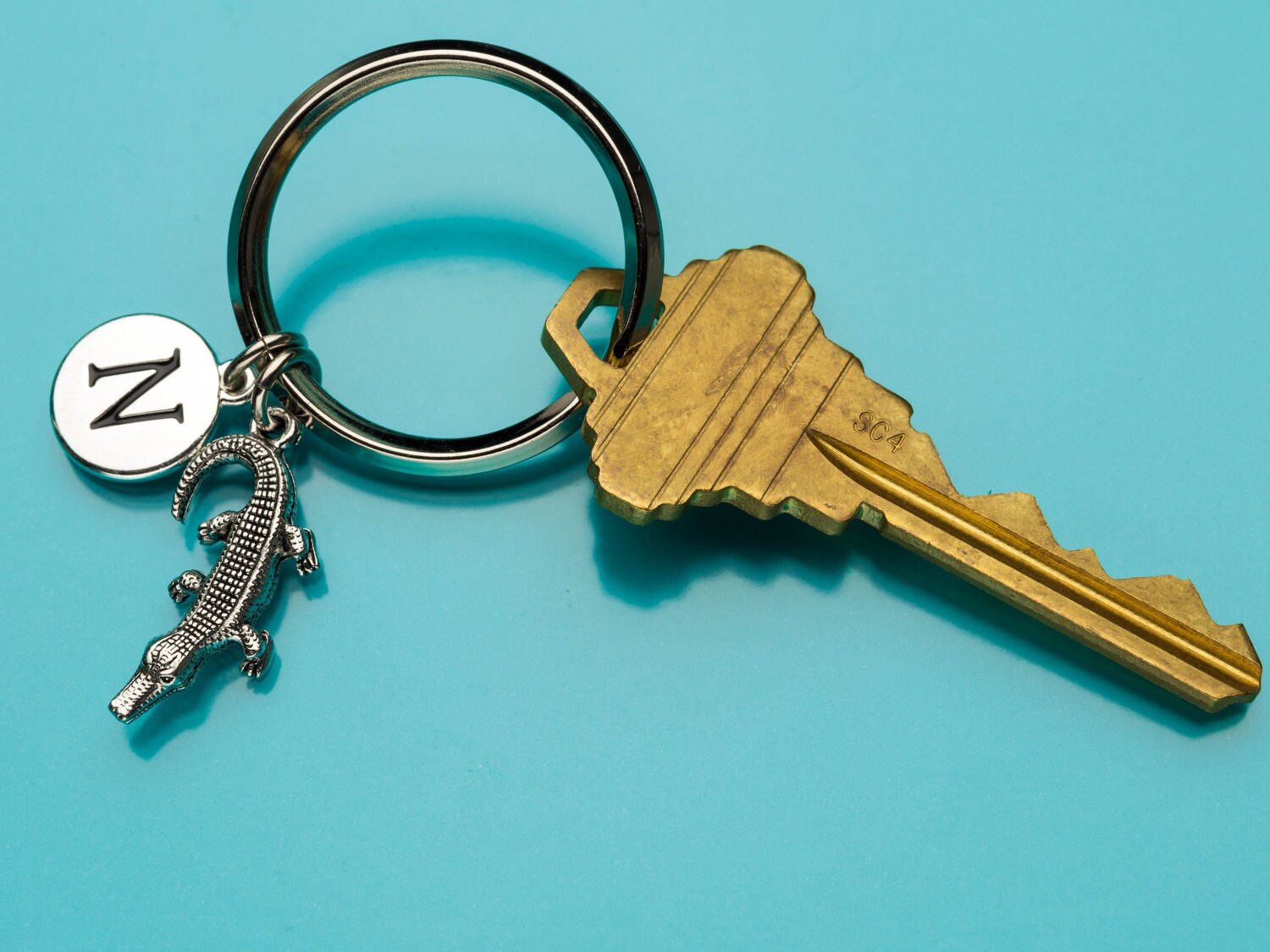 Alligator Keychain Alligator Key Ring Crocodile Gator - Etsy