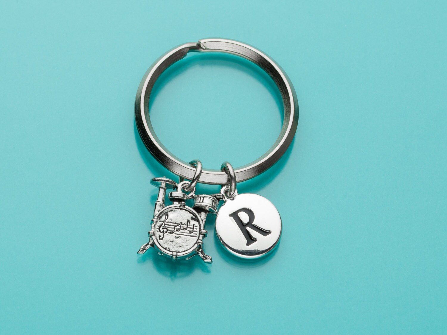 Drum Set Keychain Drum Set Key Ring Musician Keyring - Etsy