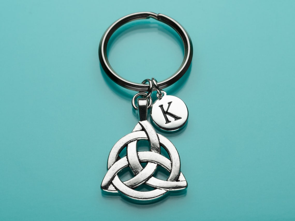 Celtic Knot Keychain Celtic Knot Key Ring Irish Symbol - Etsy