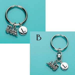 Steam Train Keychain, Train Key Ring, Choo Choo Train, Toy Train ...