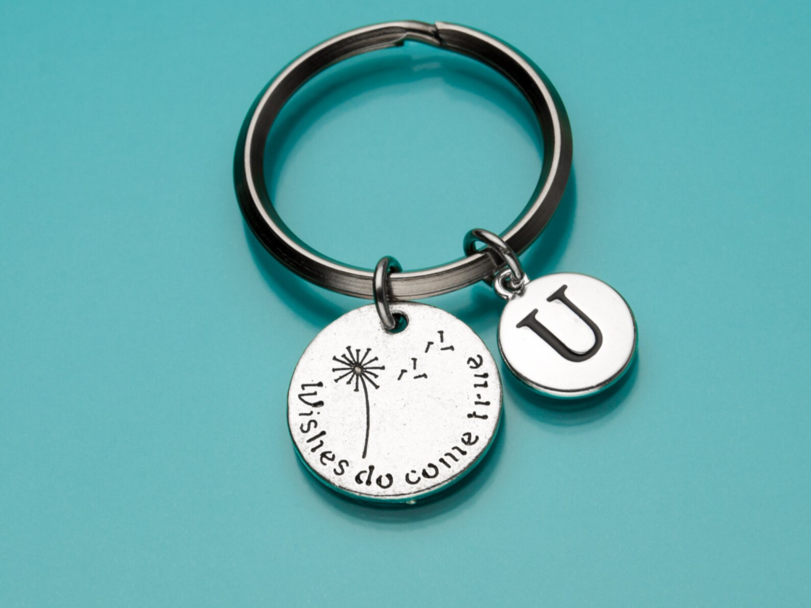 Wishes Do Come True Keychain, Wishes Key Ring, Make a Wish Key Chain ...