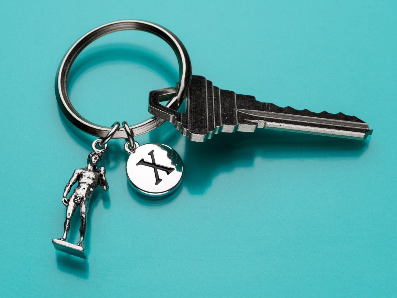 Michelangelo's David Keychain, Michelangelo's David Key Ring, David ...