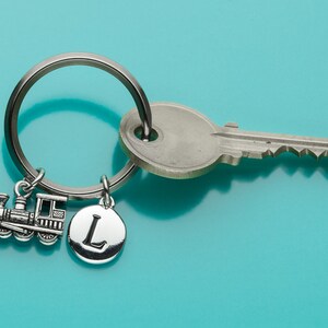Steam Train Keychain, Train Key Ring, Choo Choo Train, Toy Train ...
