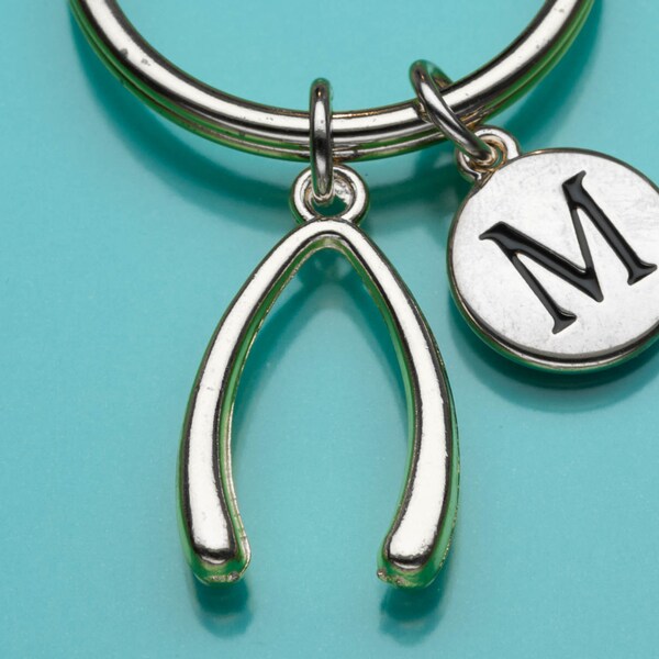 Wishbone Keychain - Etsy