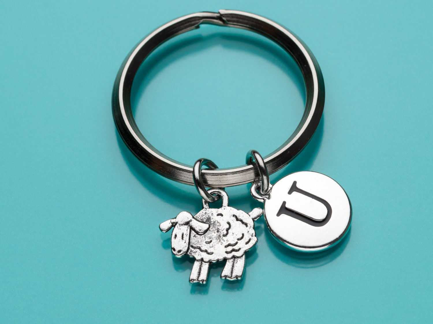 Sheep Keychain Cute Sheep Key Ring Baa Baa Black Sheep - Etsy