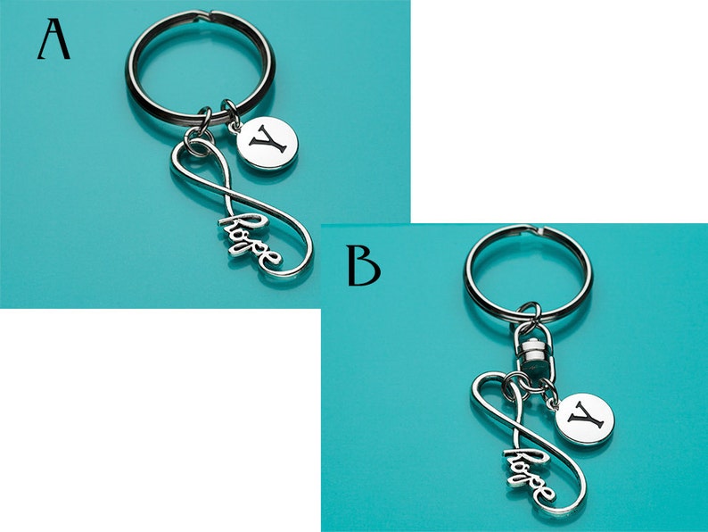 Infinity Love Keychain Infinity Love Key Ring Love Always | Etsy