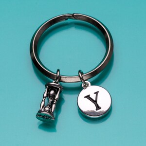 Hourglass Keychain, Sand Timer Key Ring, Egg Timer Keyring, Baking ...