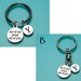 All of Me Loves All of You Keychain, Love You Key Ring, Romantic Gift, Personalized Keychain ...