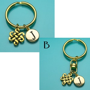 Caduceus Keychain, Gold Caduceus Key Ring, Doctor's Medical Symbol ...
