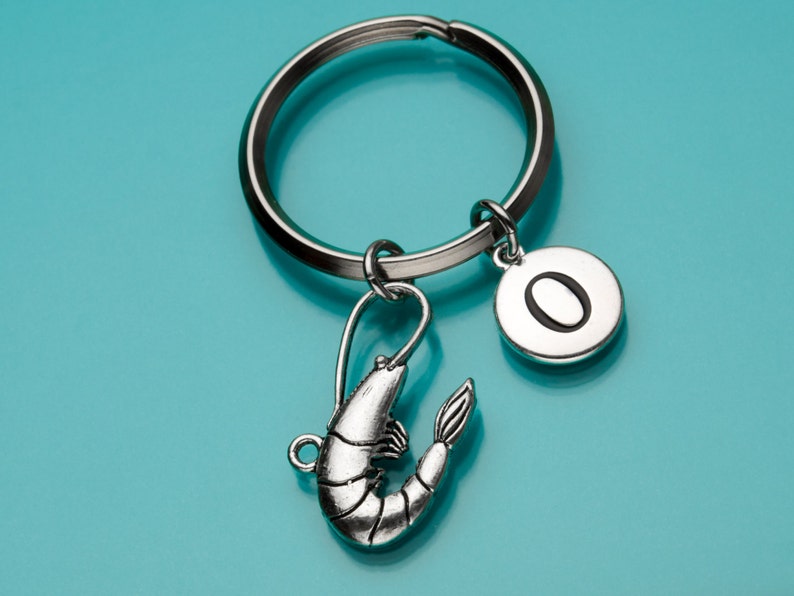 Shrimp Keychain Shrimp Key Ring Large Prawn Sea Creature - Etsy