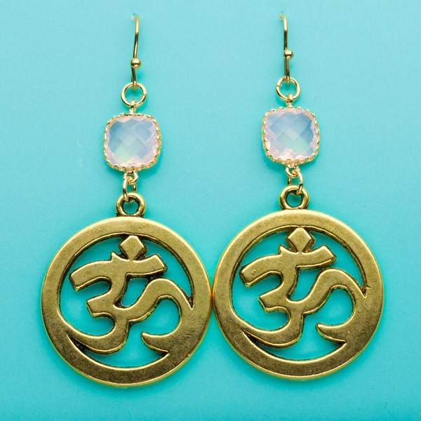 Om Earrings - Etsy