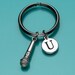 Microphone Keychain, Microphone Key Ring, Musician Keyring, Singer Gift ...