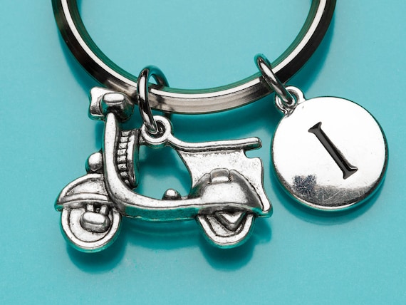 Motorbike Keychain Motorbike Key Ring Motor Scooter Sports | Etsy