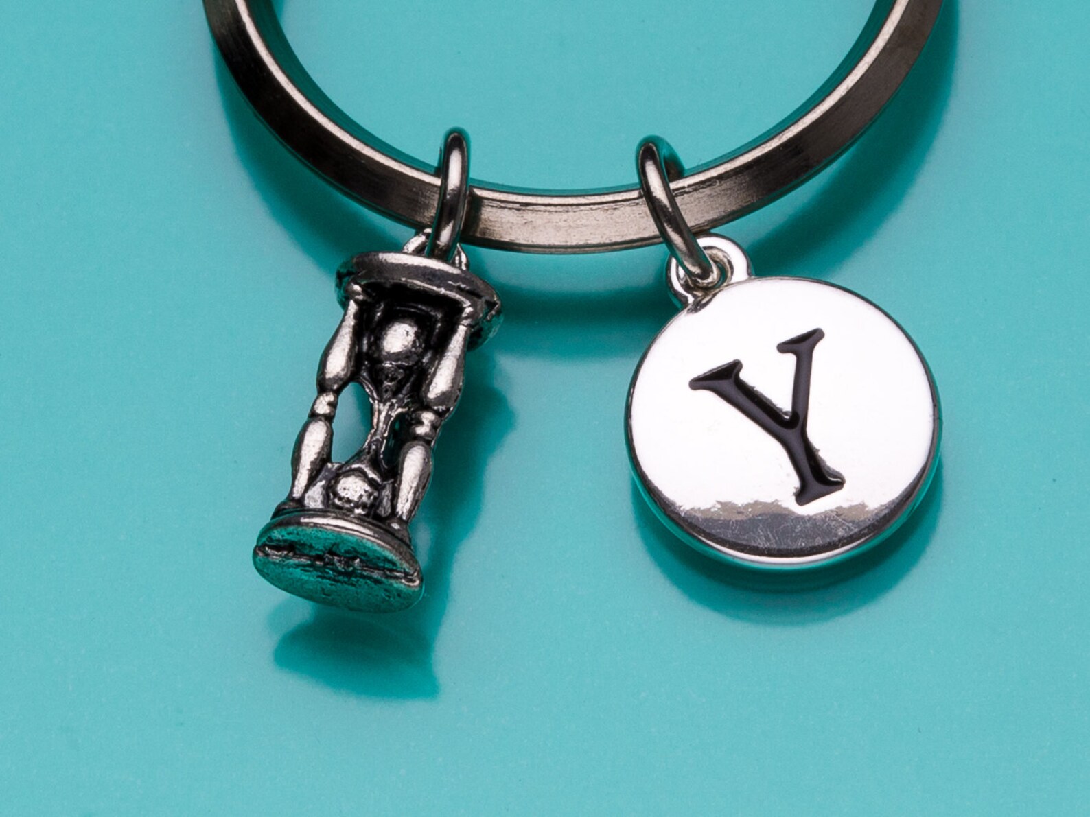 Hourglass Keychain Sand Timer Key Ring Egg Timer Keyring | Etsy