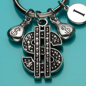 Money Keychain, Money Sign Key Ring, Money Bags, Riches Charm, Dough ...