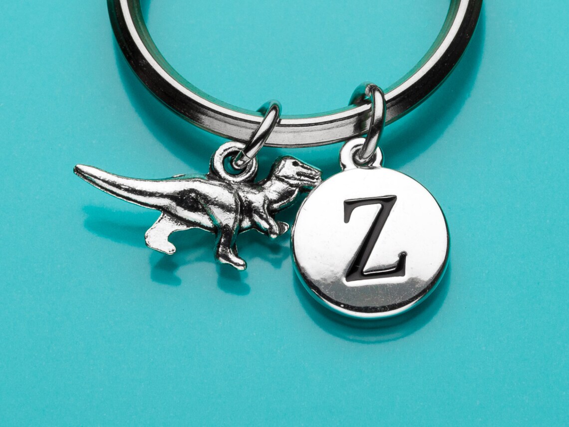 Dinosaur Keychain Dinosaur Key Ring Dino Charm Prehistoric - Etsy
