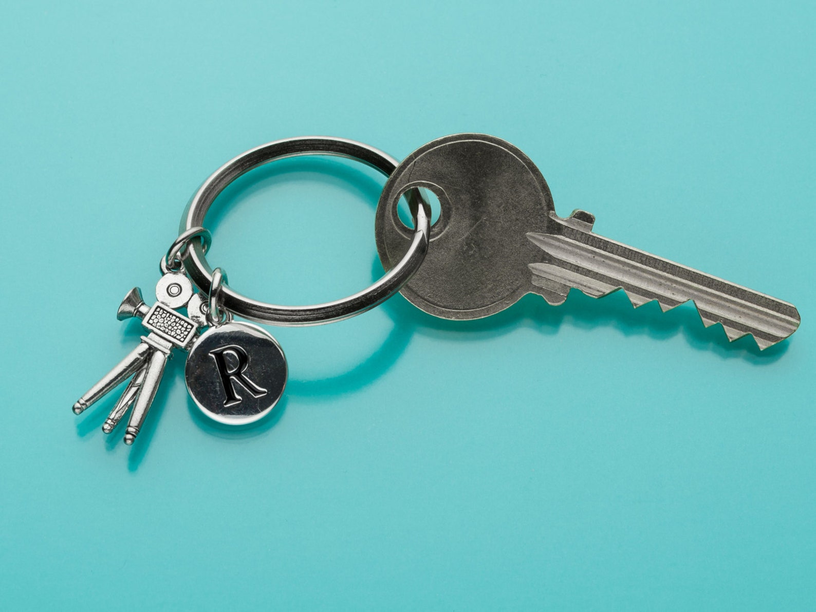 Movie Camera Keychain, Movie Camera Key Ring, Filmmaker's Charm ...