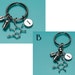 Coffee Keychain Caffeine Molecule Coffee Key Ring Coffee - Etsy