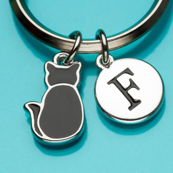 Cat Key Chain - Etsy