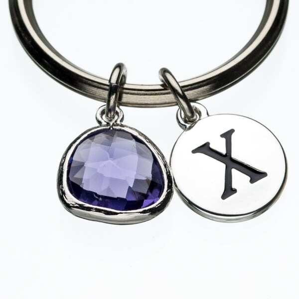 Crystal Gem Key Chain - Etsy