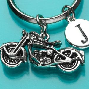 Large Motorcycle Keychain Motorcycle Key Ring Biker's | Etsy