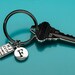 Eye Chart Keychain, Snellen Eye Chart Key Ring, Eye Doc Charm, Vision ...