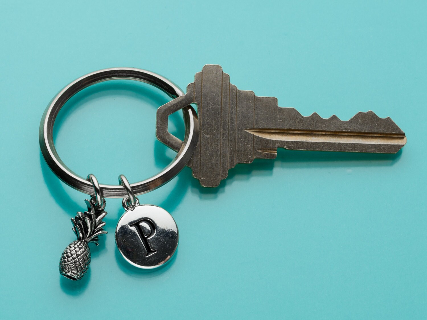 Pineapple Keychain Pineapple Key Ring Food Charm Fruit - Etsy