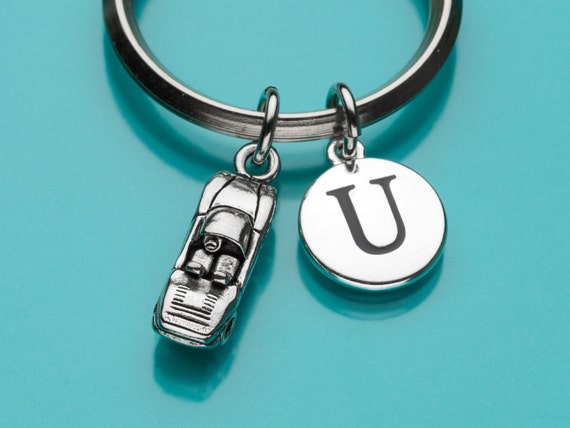 Sports Car Keychain Sports Car Key Ring Convertible Charm - Etsy