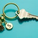 Porcupine Keychain, Gold Porcupine Key Ring, Initial Keychain, Animal ...