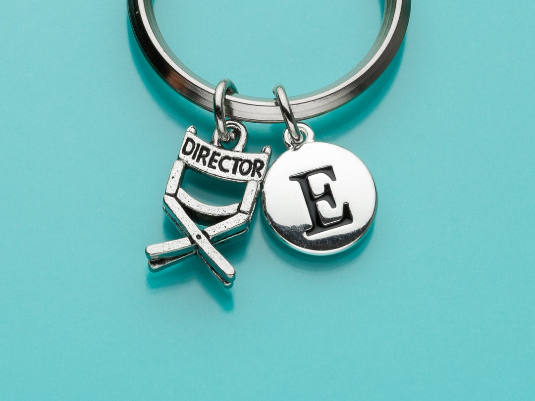 Director's Chair Keychain, Director's Chair Key Ring, Filmmaker ...