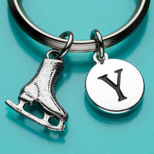 Ice Skater Key Chain - Etsy UK