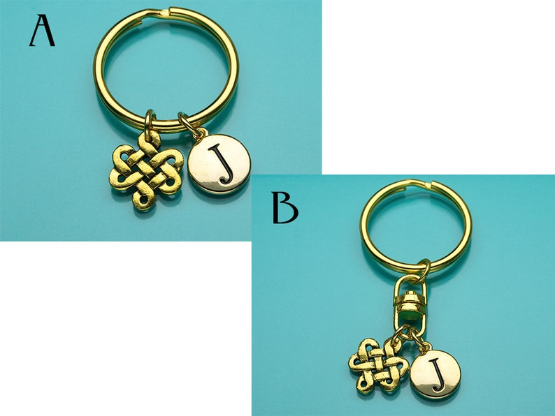 Anchor Keychain, Gold Anchor Key Ring, Anchor With Rope, Nautical Charm ...
