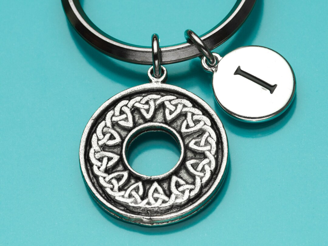 Celtic Knot Keychain, Ancient Celtic Knot Key Ring, Irish Symbol ...