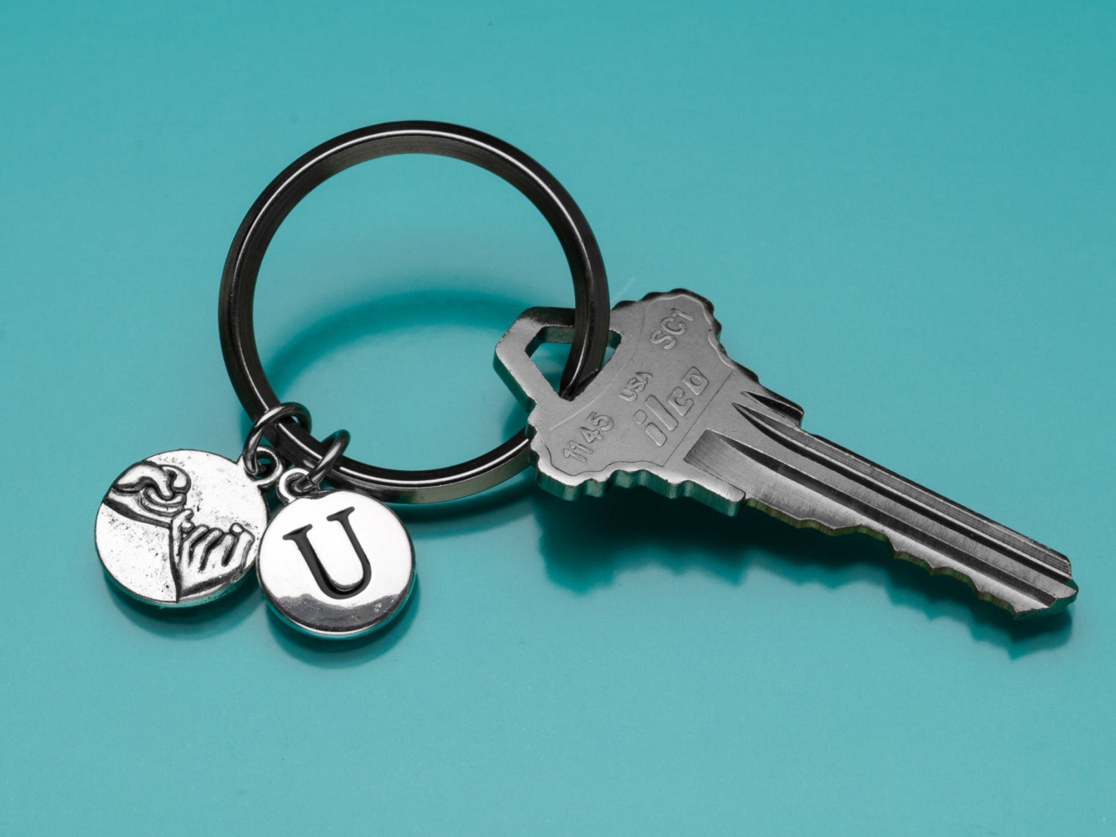 Pinkie Swear Keychain Pinkie Promise Key Ring Best Friends | Etsy