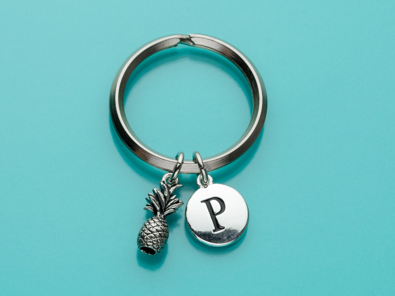 Pineapple Keychain Pineapple Key Ring Food Charm Fruit - Etsy