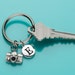 Camera Keychain Camera Key Ring Photography Charm Initial - Etsy