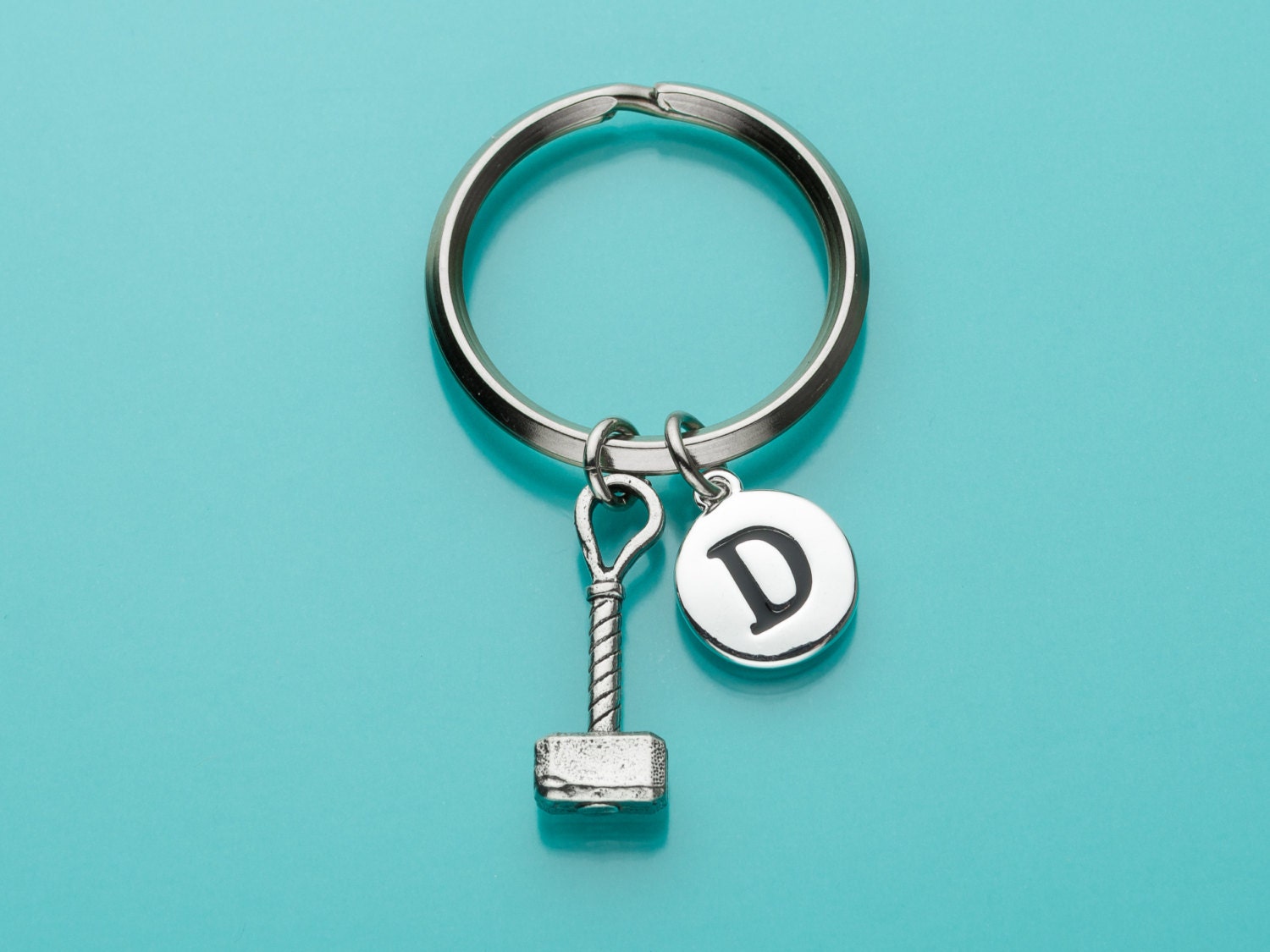 Thor's Hammer Keychain Thor's Hammer Key Ring Hammer - Etsy