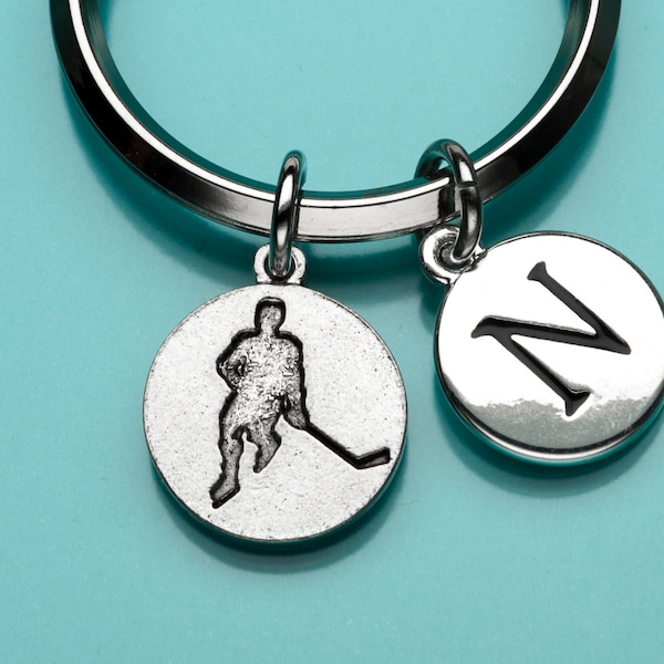 Hockey Key Chain - Etsy