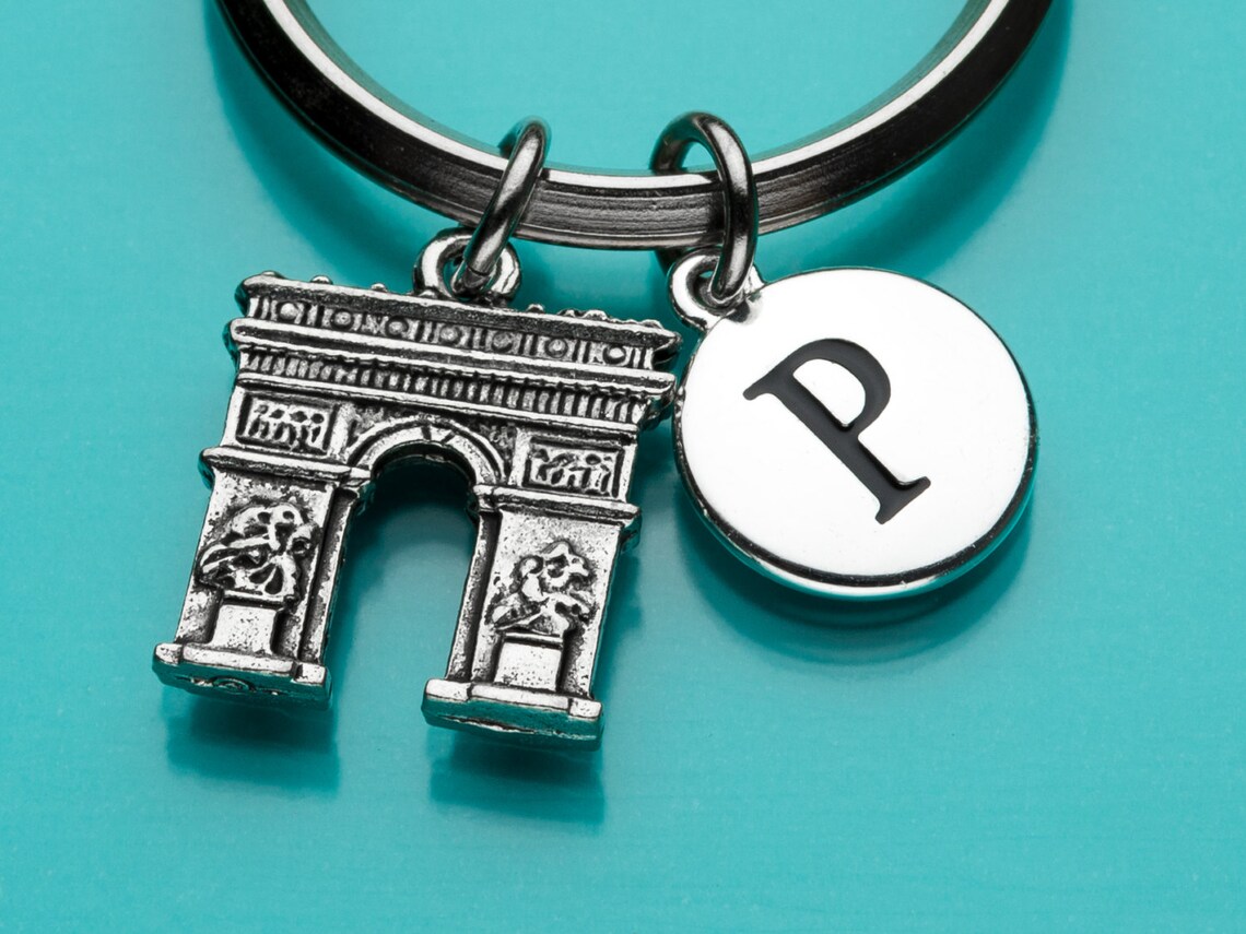 Arc De Triomphe Keychain, Arc De Triomphe Key Ring, Paris Souvenir ...