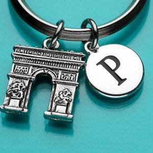 Arc De Triomphe Keychain, Arc De Triomphe Key Ring, Paris Souvenir ...