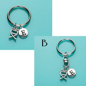 Director's Chair Keychain, Director's Chair Key Ring, Filmmaker ...